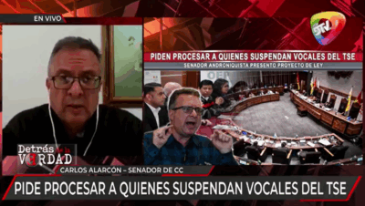 Carlos Alarcón: hay que detener inmediatamente a los senadores que ...